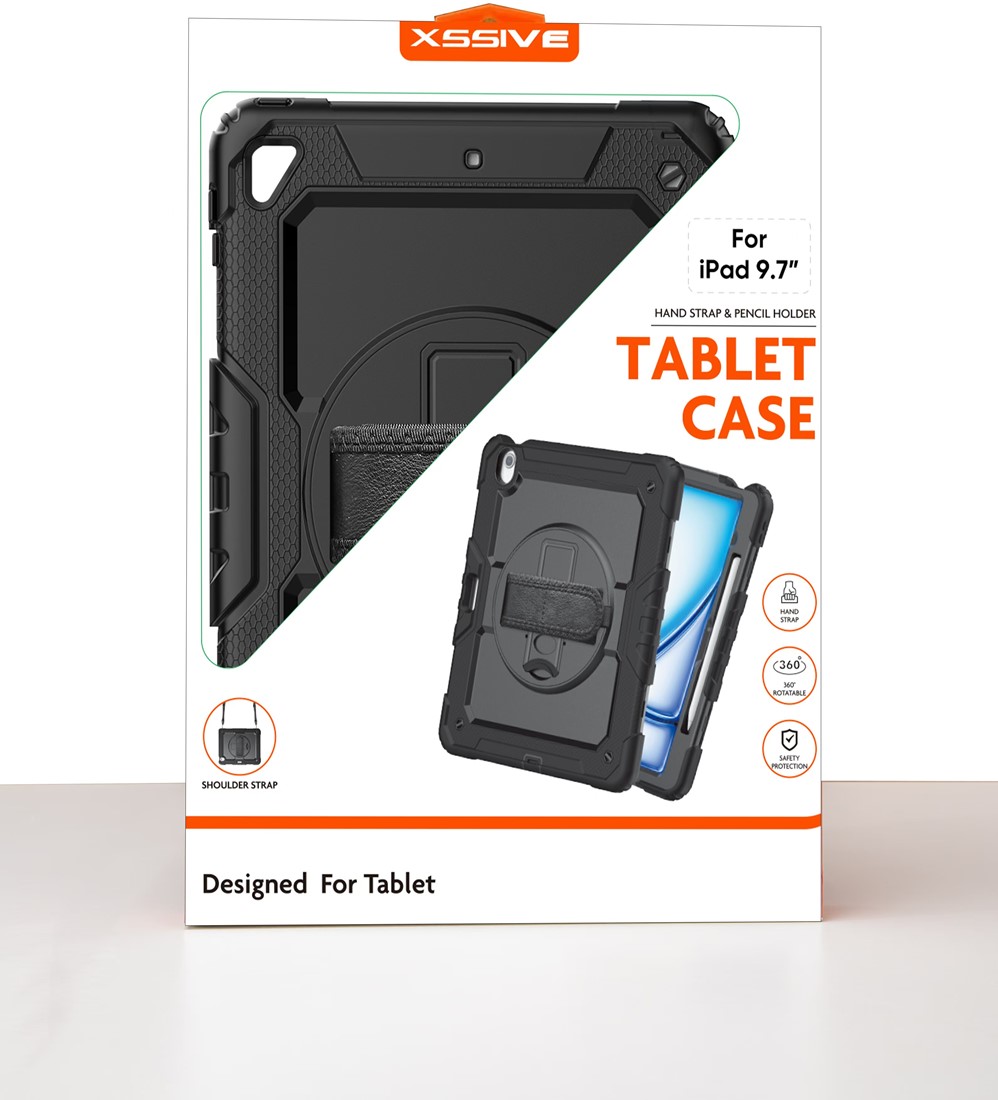 Xssive Tablet Protection Case Galaxy Tab A9 Plus/A11 Plus - Zwart | Xssive